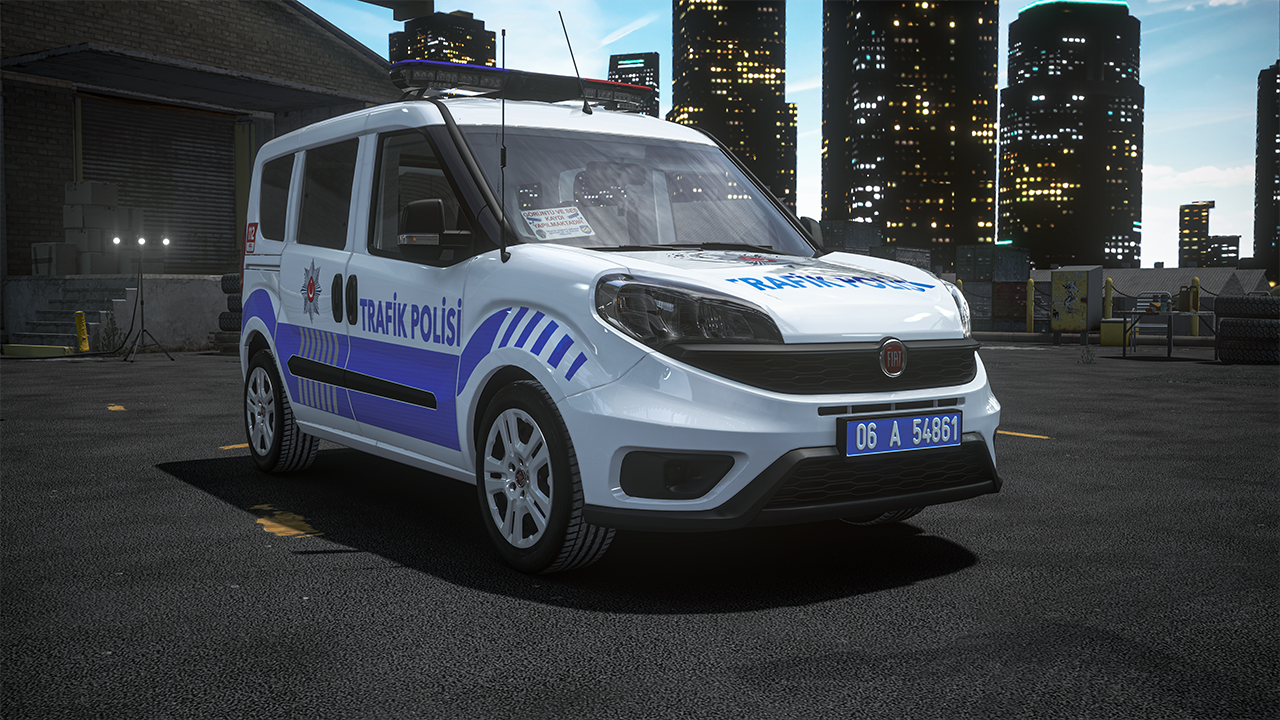 06 YGT 53 – Fiat Doblo (D4) – 1.6 Multijet (Polis Aracı) – Numiez Gang ...