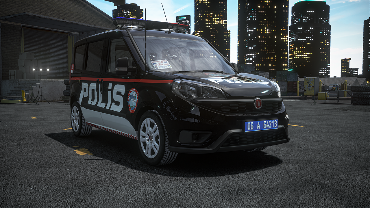 06 YGT 53 – Fiat Doblo (D4) – 1.6 Multijet (Polis Aracı) – Numiez Gang ...